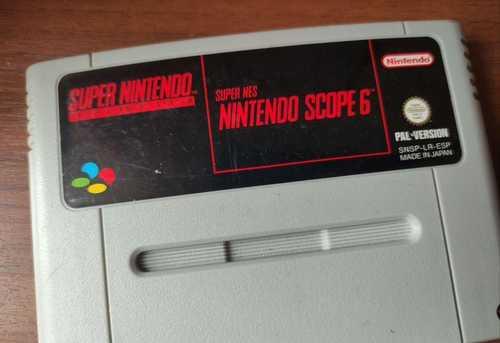 Картридж super nintendo Scope 6