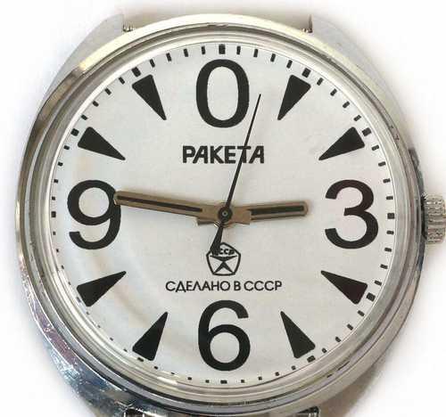 Часы Ракета Большой ноль Зеро СССР Raketa 0 Big ze