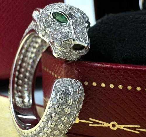 Кольцо Panthère de Cartier, белое золото