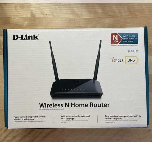 Wifi роутер D-Link DIR-615S