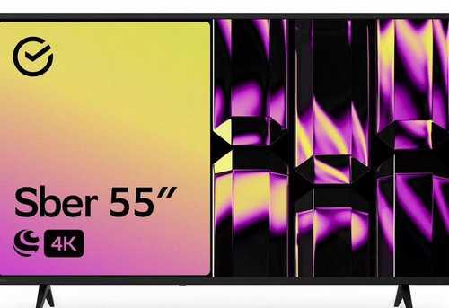 Телевизор Sber SDX-55U4127, 55"(139 см), UHD 4K