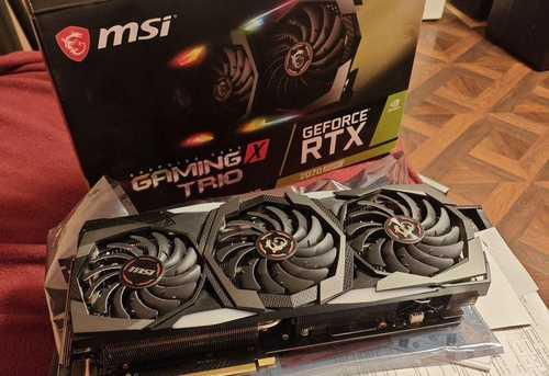 Видеокарта MSI RTX 2070 super 8GB gaming X trio