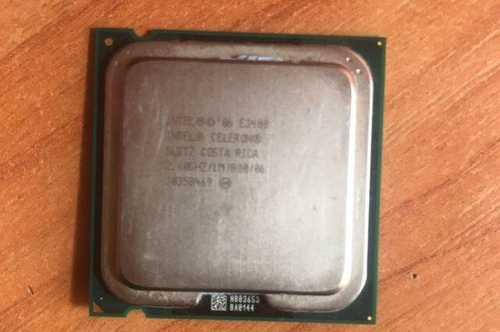 Процессор intel E3400 celeron