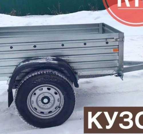 Прицеп OFF-road с высоким бортом 47см. Колеса R16