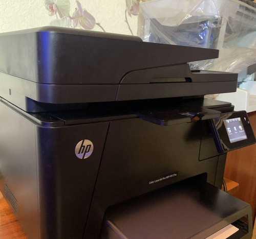 Мфу HP Color LaserJet Pro MFP M177FW Цветной