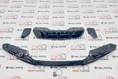 Обвес M-Performance на BMW X6 F16 Черный глянец