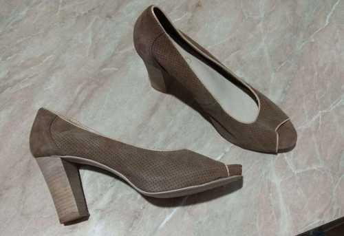 Туфли женские замшевый, размер 40