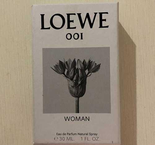 Духи loewe 001 woman