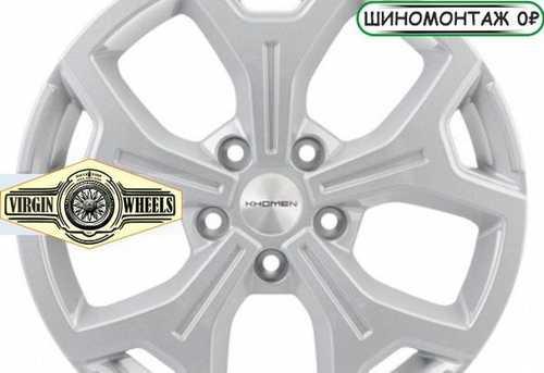 Khomen Wheels Focus R17 5X108 ET50 D63.3 F-Silver