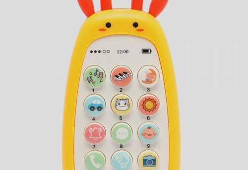 Детская развивающая игрушка музыкальный телефон