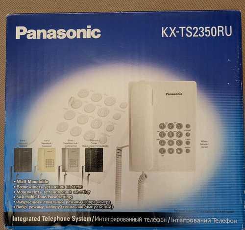 Panasonic KX-TS2350RU интегрированный телефон