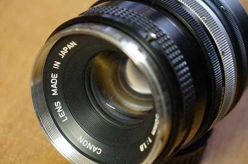 Canon FD 50mm F1.8 + FD-NEX
