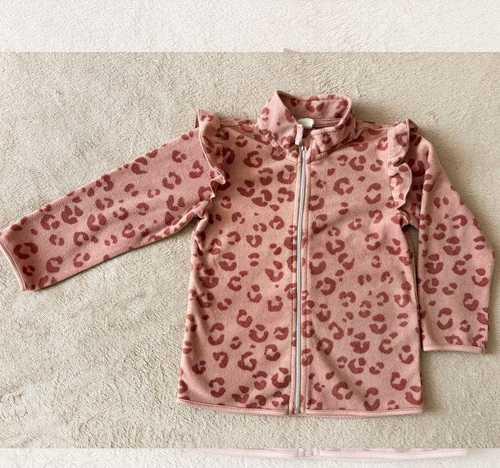 Флисовая кофта h&m 104