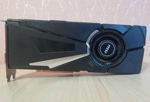 Видеокарта MSI GeForce GTX 1080 aero