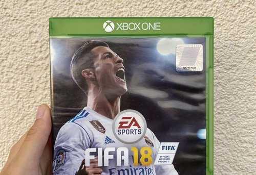 Игра FIFA 18 xbox ONE
