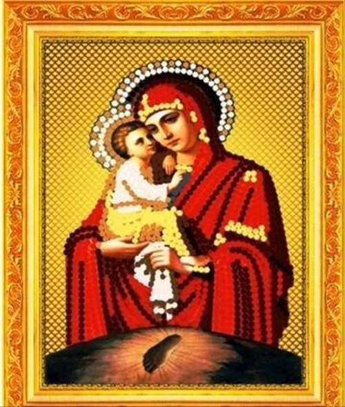 Алмазная мозаика Икона "Почаевская Божья Матерь"