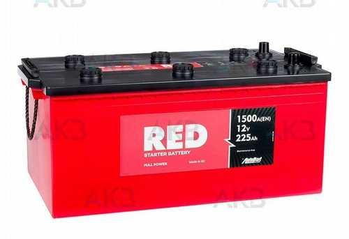 Аккумулятор автомобильный Red 225 euro (1500А 518x
