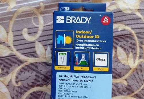 Картридж для brady М21-750-595- WT (19.1 мм 6.4)