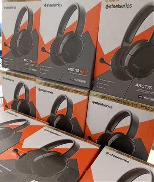 Проводная гарнитура SteelSeries Arctis Raw