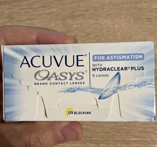 Линзы контактные acuvue oasys for astigmatism