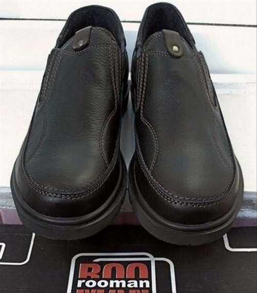 Туфли кожаные мужские "R.M" р.39-43 новые Россия