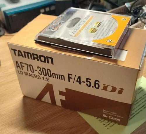 Объектив Tamron AF70-300mm F/4-5.6 Macro для Canon