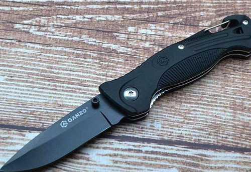 Нож складной Ganzo черный, 6 серия G611B