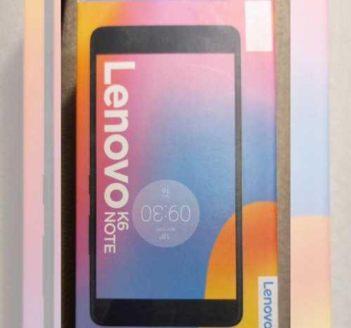 Коробка от телефона Lenovo K6 note Леново