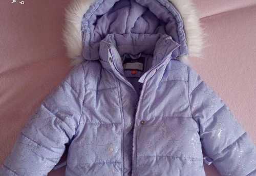 Куртка зимняя на девочку 110 - 116