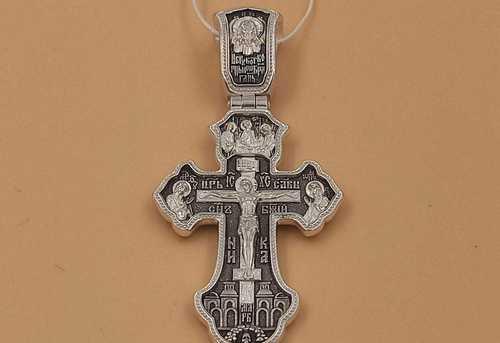 Православный нательный крест из серебра, 457