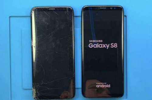 Стекло с Заменой Samsung Galaxy S8 S8+ S9 S9+