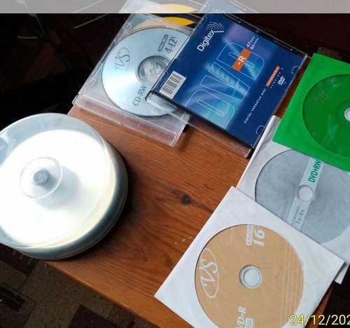 Диски DVD, CD чистые