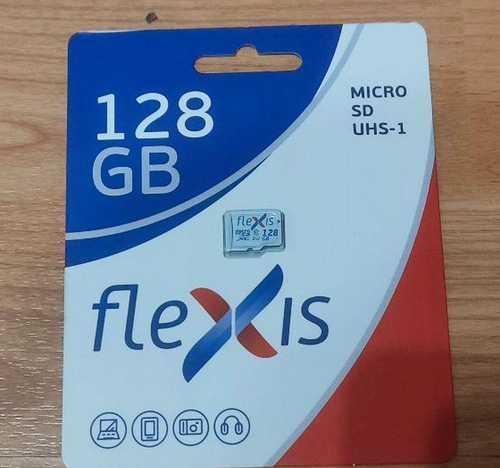 Карта памяти flexis microsdxc 128GB (fmsd128GU1)