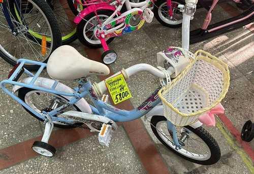 Велосипед детский Стелс-14" с приставными колесами
