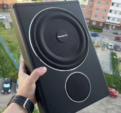 Сабвуфер pioneer 2000W под сиденье