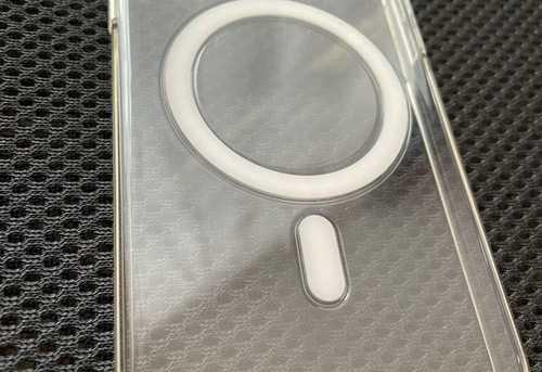 Чехол Apple MagSafe для iPhone 12 Pro, прозрачный