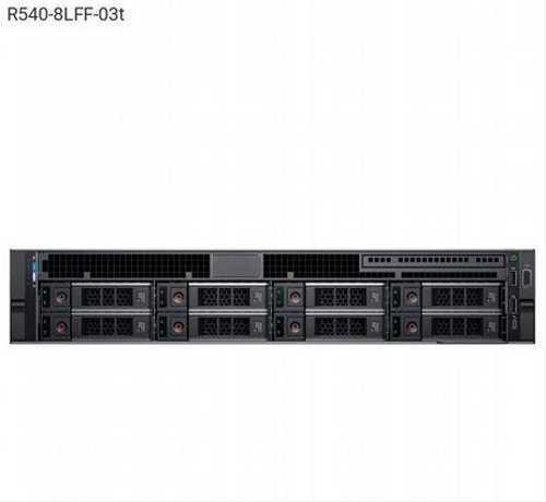 Сервер Dell PowerEdge R540 3.5" Rack 2U, R540-8LFF