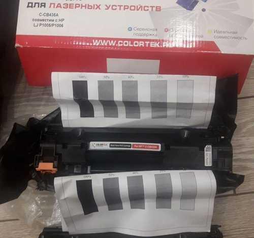 Картридж HP LaserJet P1005/P1006 св435-а 35а