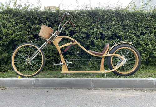 Деревянный велочоппер