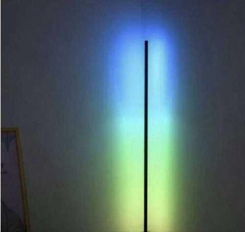 Торшер светодиодный RGB 150 см угловой