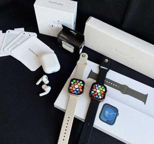Apple watch 9 ini 38mm   AirPods PRO 2
