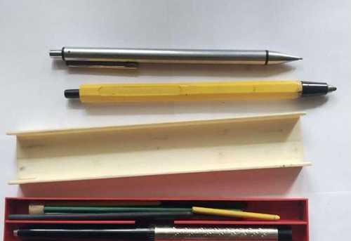 Цветные карандаши СССР цанговые Кимек