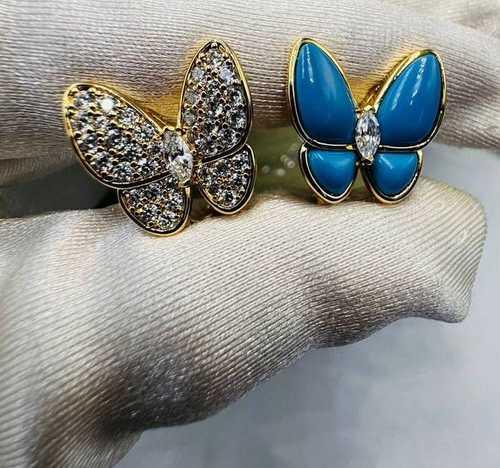 Золотые Серьги Van Cleef Arpels