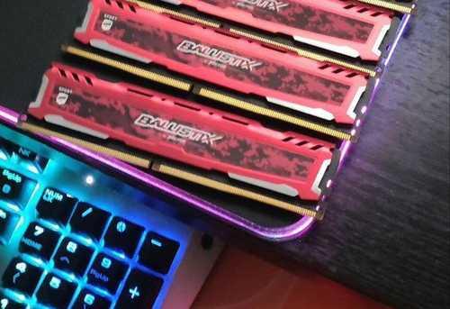 Оперативная память Crucial Ballistix Sport Red