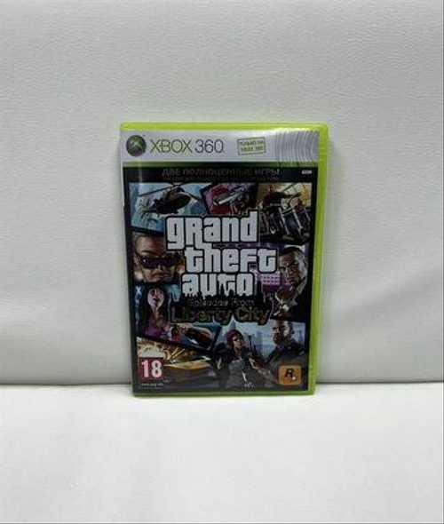 2в1 GTA grand theft Auto liberty city Xbox 360