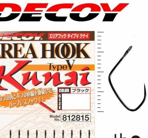 Крючки форелевые Decoy AH-V Kunai #6 по 100шт