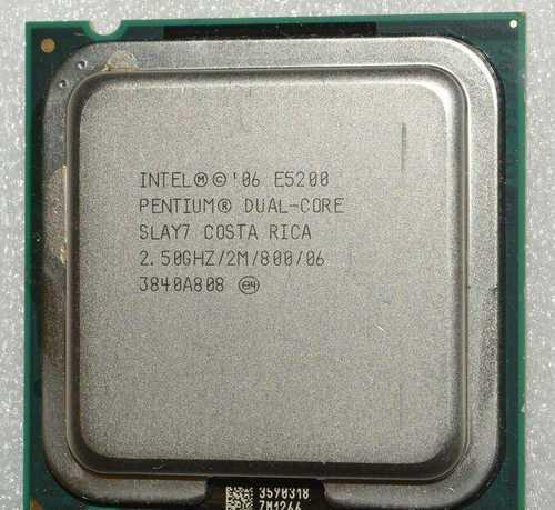 Процессор Intel Pentium E5200