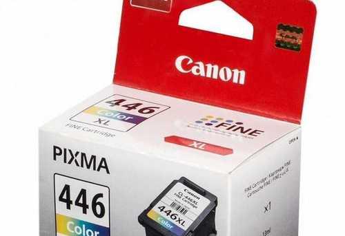 Картридж Canon CL-446XL Струйный Голубой/Желтый/Пу