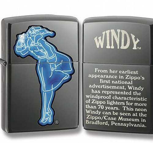 Zippo. Windy / Винди. Музейная. Лимит. Редк. NEW