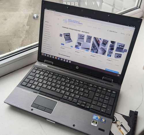 Ноутбук HP EliteBook 8540w на Linux